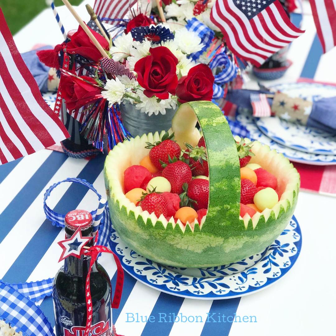 Blue Ribbon Kitchen: Watermelon Basket