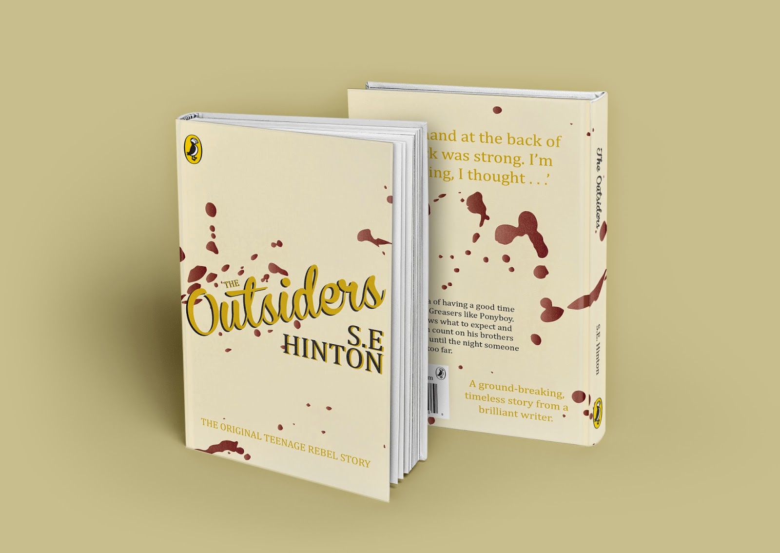 Design Practice: OUGD503: The Outsiders Book Cover Design Ideas