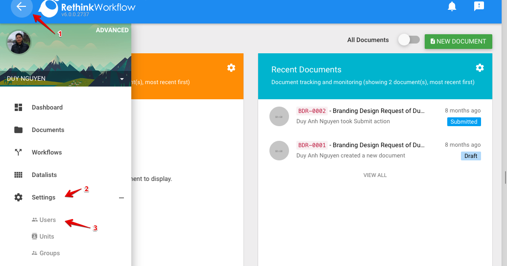 Rethink Workflow Support: How to invite other users to my company on Rethink Workflow?