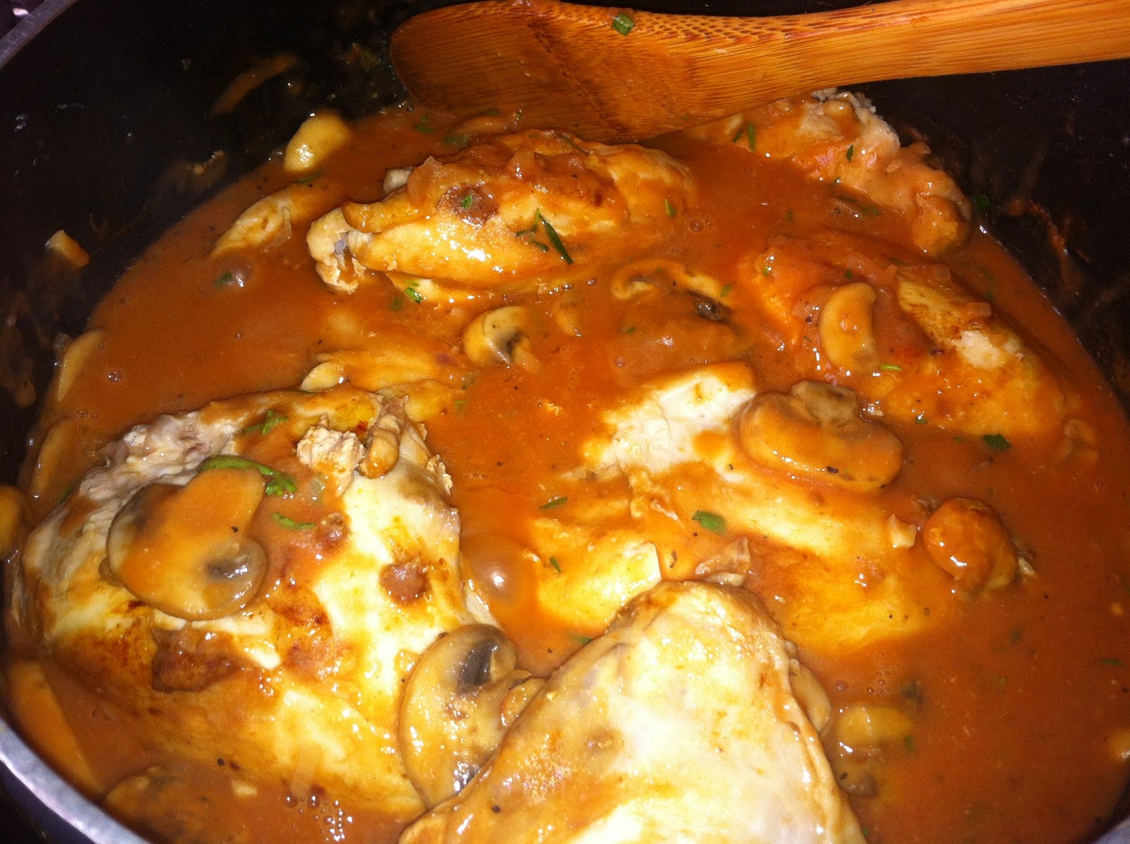 Hummingbird Hill Kitchen: Chicken Chasseur