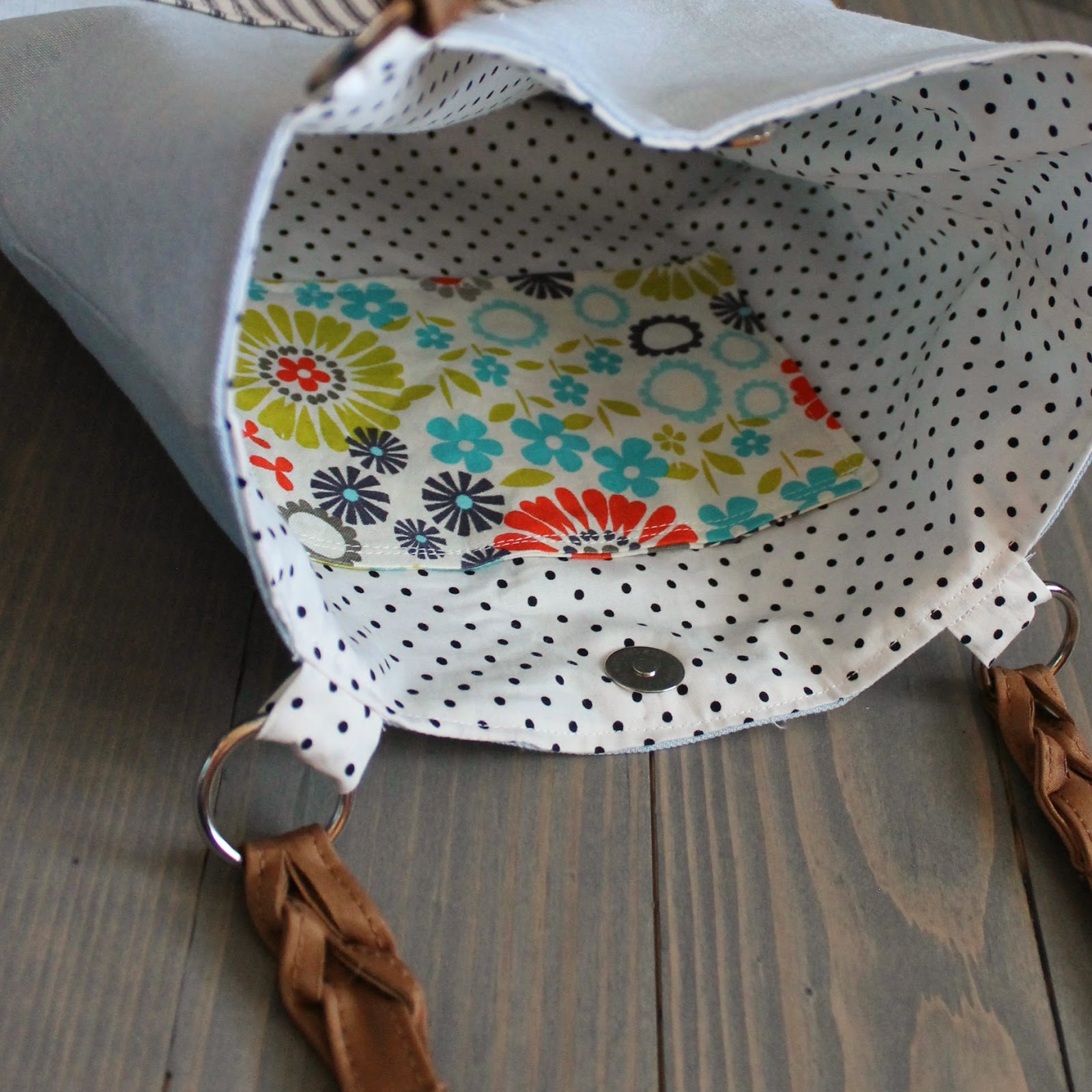 Sew Chatty: {Tutorial} Adding Commercial Handles to Handmade Bags