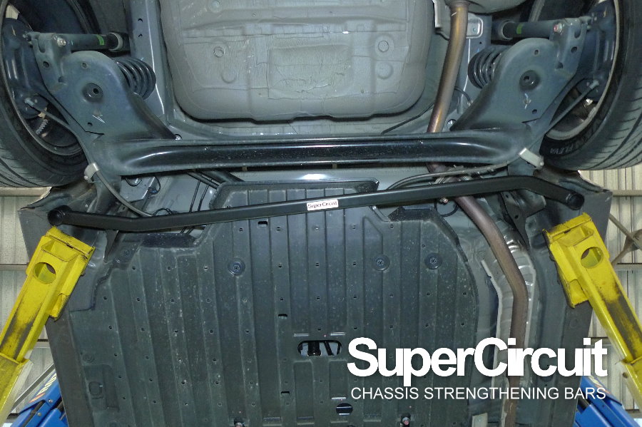 SUPERCIRCUIT CHASSIS STRENGTHENING BARS: Honda Jazz GK5 Front Under Bar ...