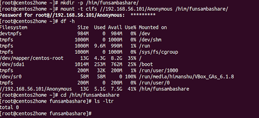 How to setup SAMBA in Linux
