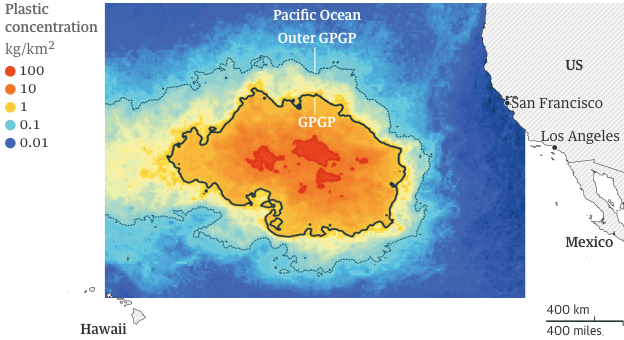 GeoGarage blog: Ocean Cleanup : A 600-meter-long plastic catcher heads ...