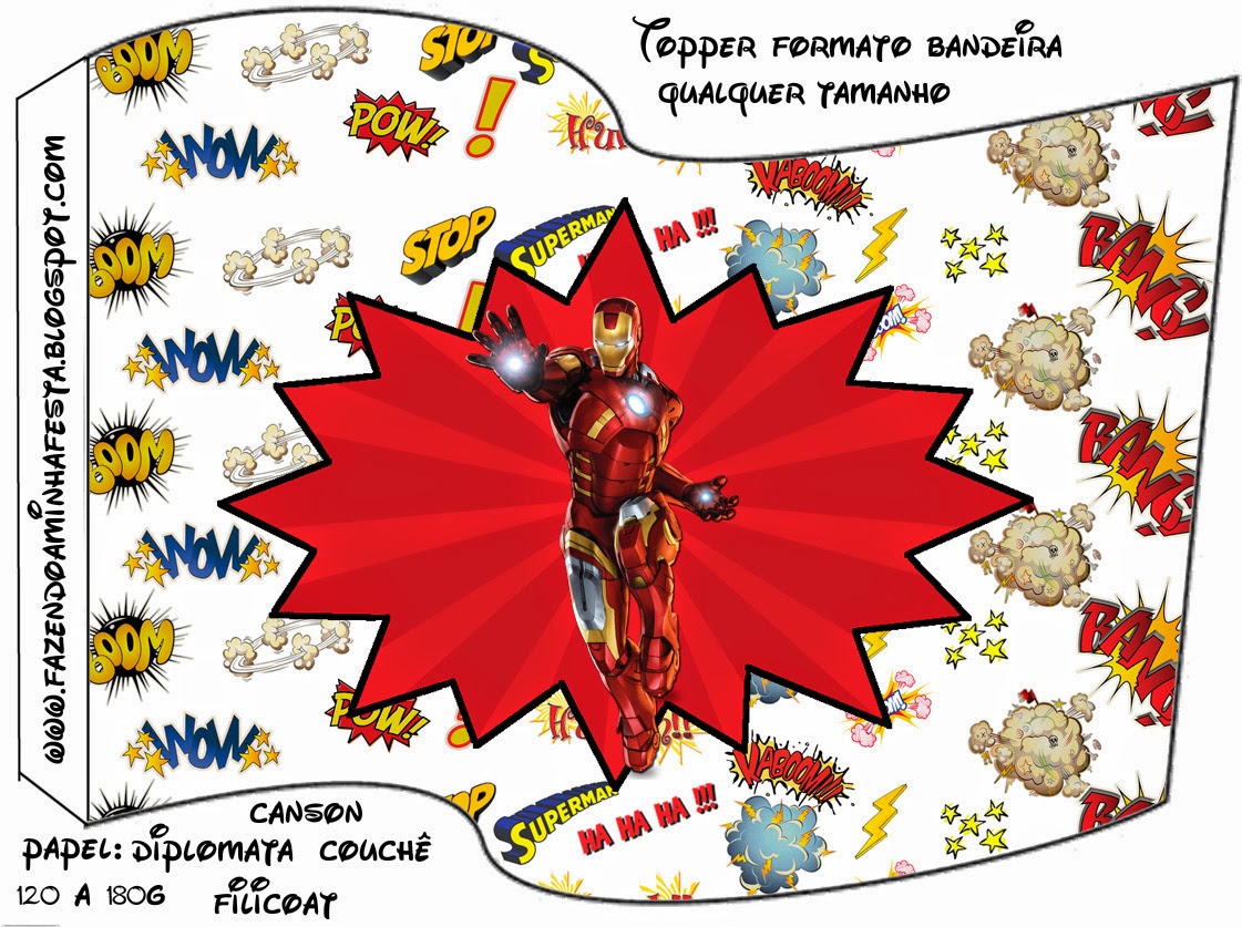 Iron Man: Free Party Printables. - Oh My Fiesta! for Geeks