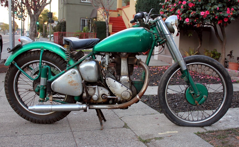 The Candyman Beezer 1950 BSA B33 | Black Plate Motorbykes