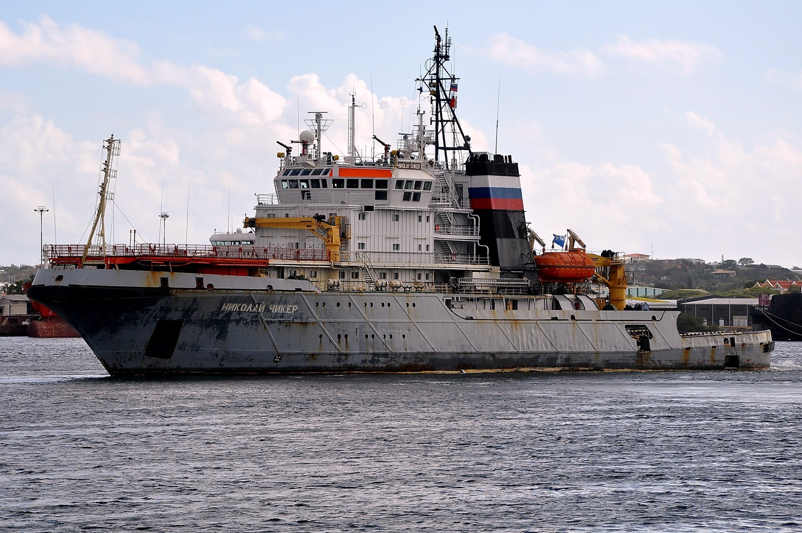 Vessel of Interest | наблюдаемое судно: Nikolay Chiker; harbinger of ...