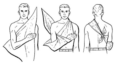 ATENSALUD: Enfermaría Geriátrica y Sociosanitaria: Vendajes Triangulares