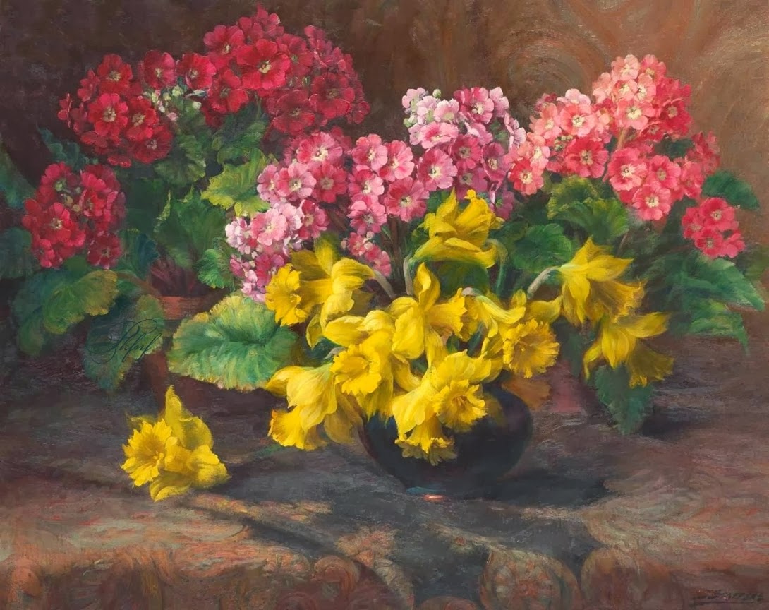 Julien Stappers | Still life with Flowers painter | Tutt'Art@ | Pittura ...