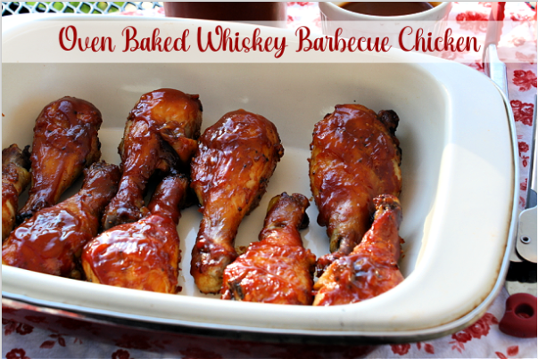Oven Baked Whiskey Barbecue Chicken Drumsticks — Mommy's Kitchen