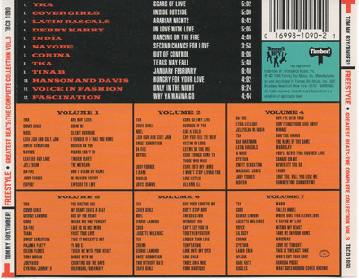 .: Freestyle Greatest Beats The Complete Collection Vol. 3