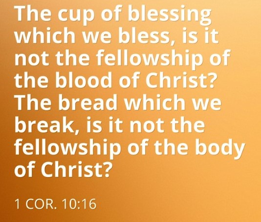 the cup of blessing