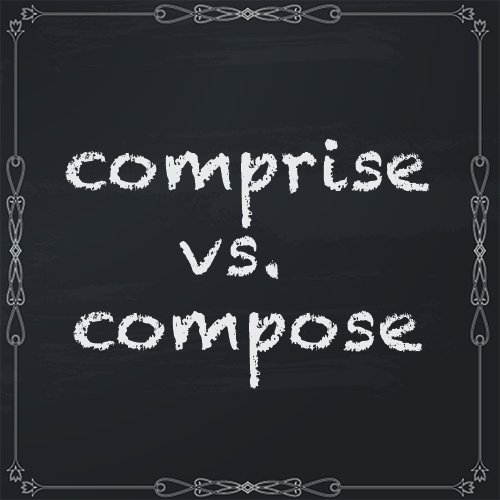 Clancy Tucker's Blog: 2 March 2017 - COMPRISE vs. COMPOSE