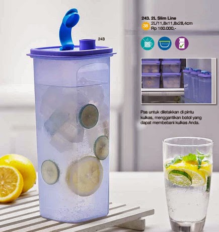 TUPPERWARE PANGANDARAN: 2L Slim Line