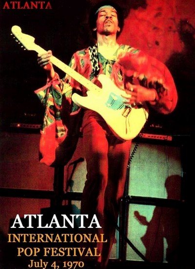 Rock On Vinyl: Jimi Hendrix - Atlanta Pop Festival, 4 July 1970 (Ex ...