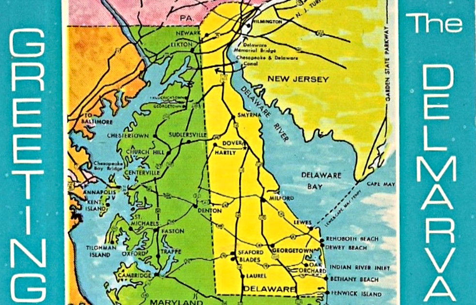 Life on Delmarva: A Place Called Del-Mar-Va | 3 States, 14 Counties: DE ...