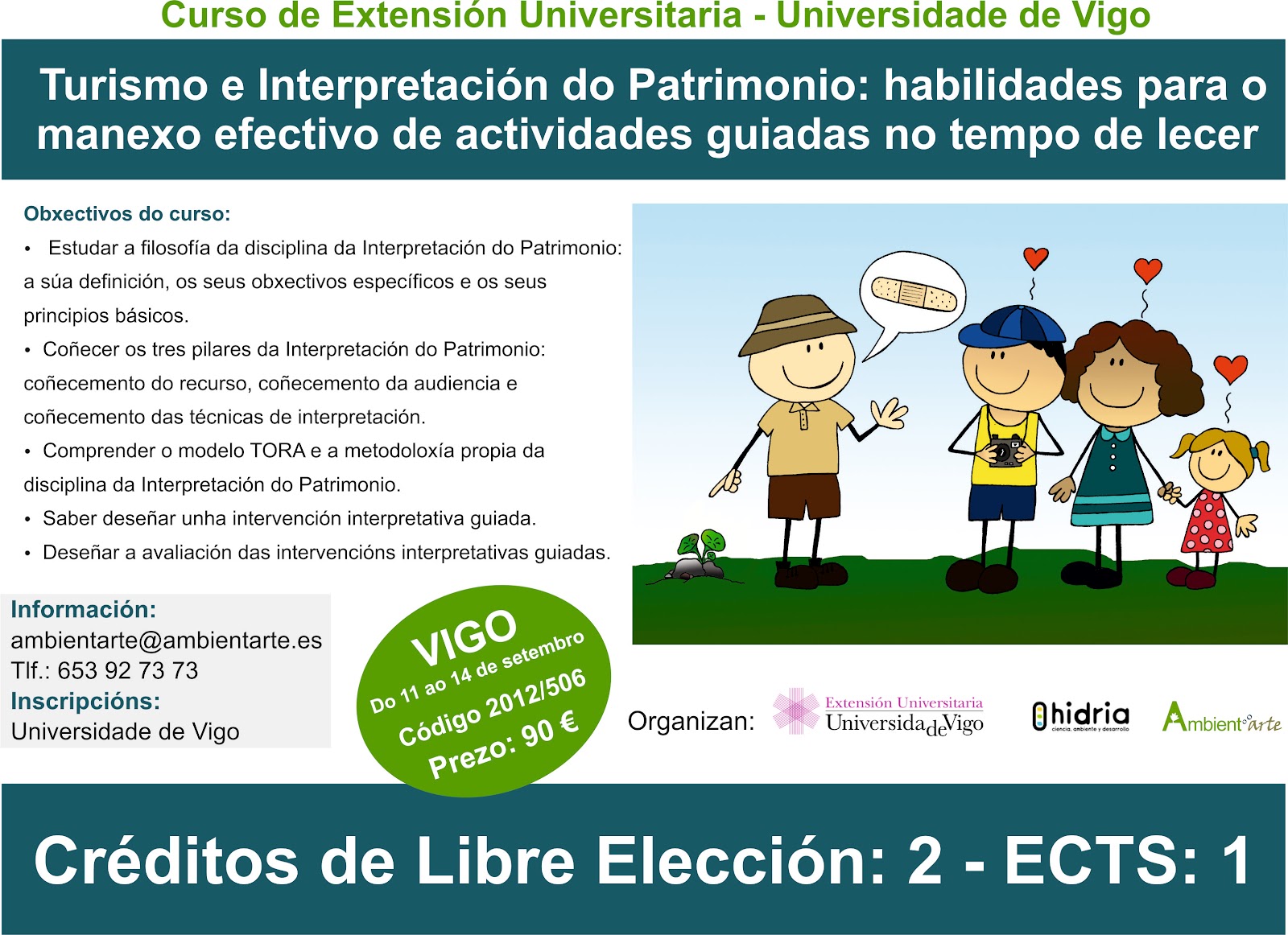 Educación Ambiental, Formación e Interpretación del Patrimonio: CURSO ... Educación Ambiental, Formación e Interpretación del Patrimonio: CURSO ...