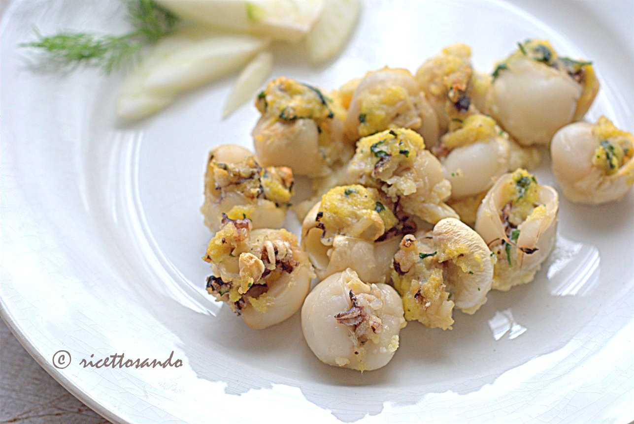 Ricettosando - ricette di cucina : Seppioline ripiene al forno