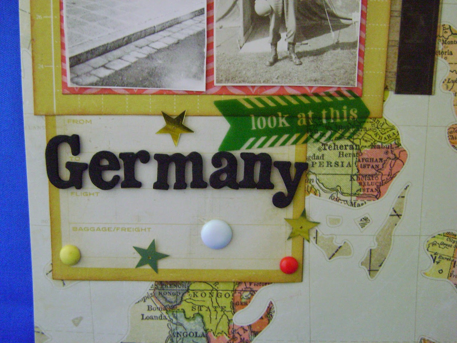 Germany WWII Scrapbook Layout