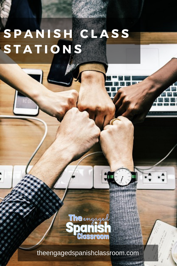 Spanish Class Stations | The Engaged Spanish Classroom