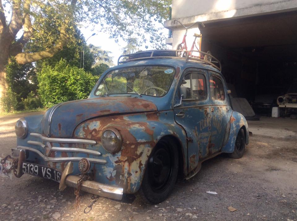 GAS KUSTOMS: Renault 4cv Rat!!!