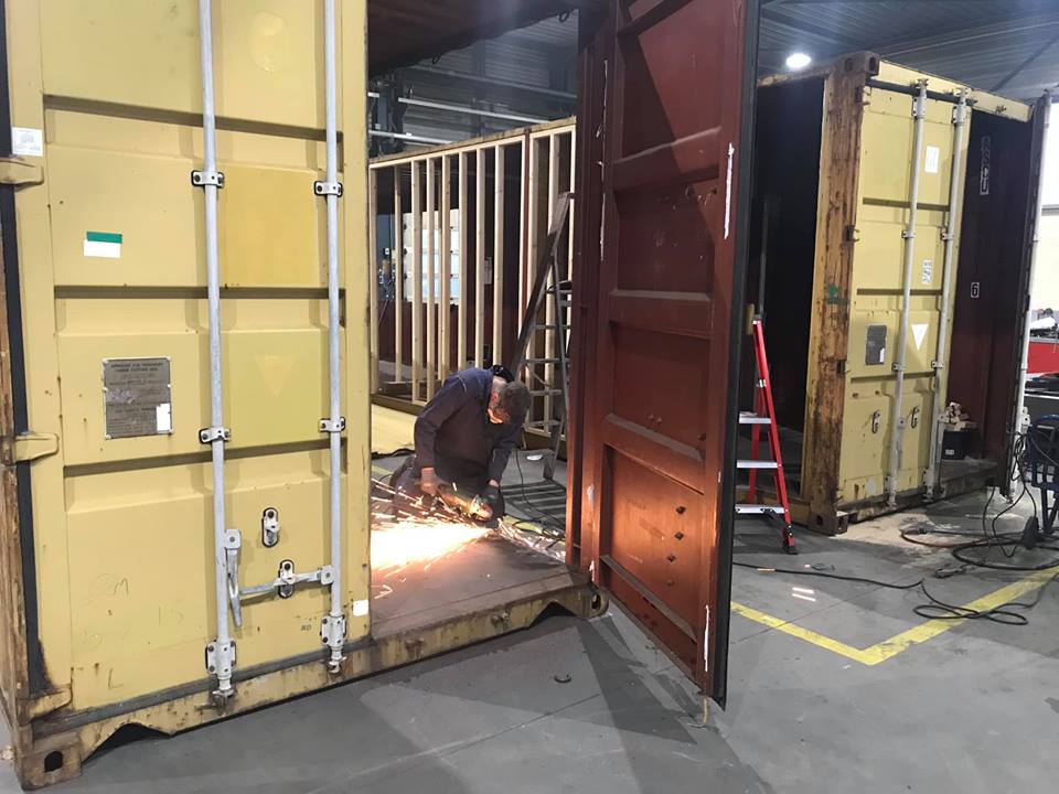 Shipping Container Homes & Buildings: Meadow on Deventer City Beach ...