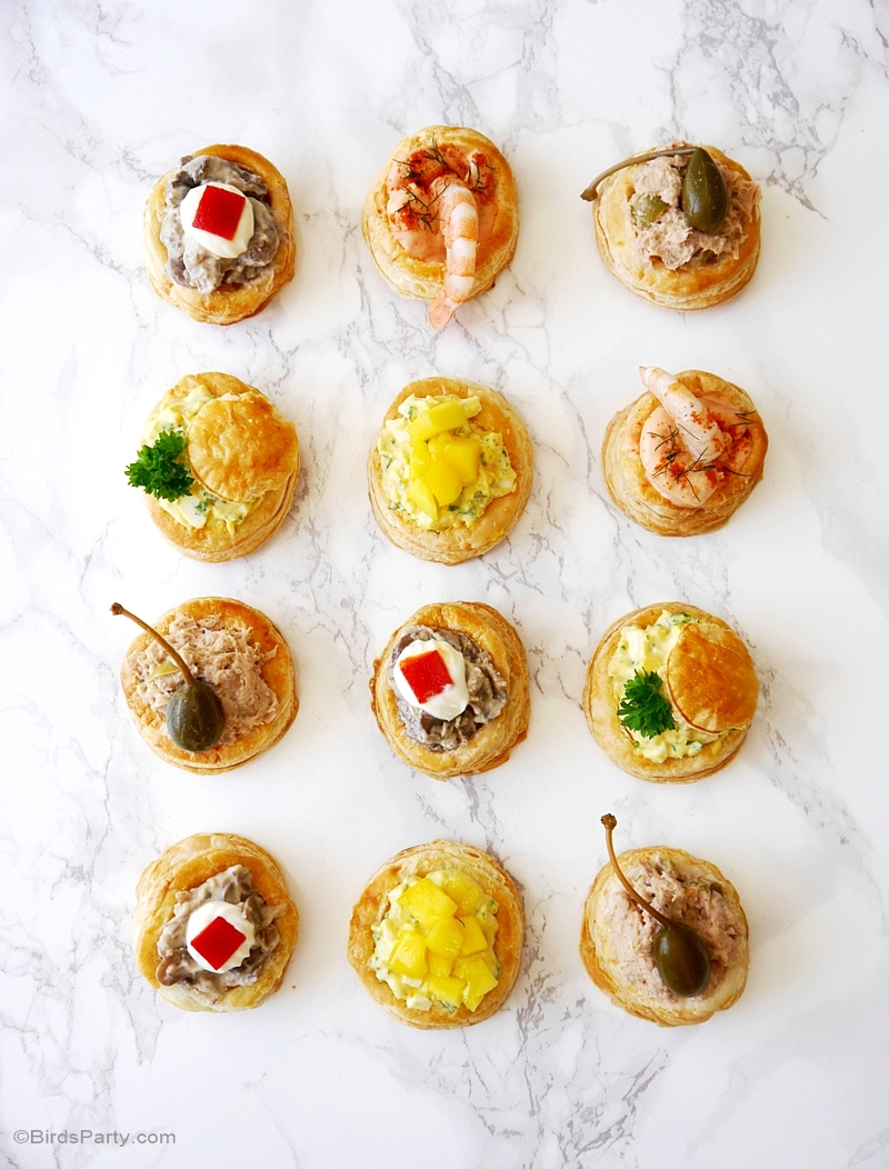 Retro Vol-au-Vent Party Recipe Appetizers - Party Ideas | Party ...