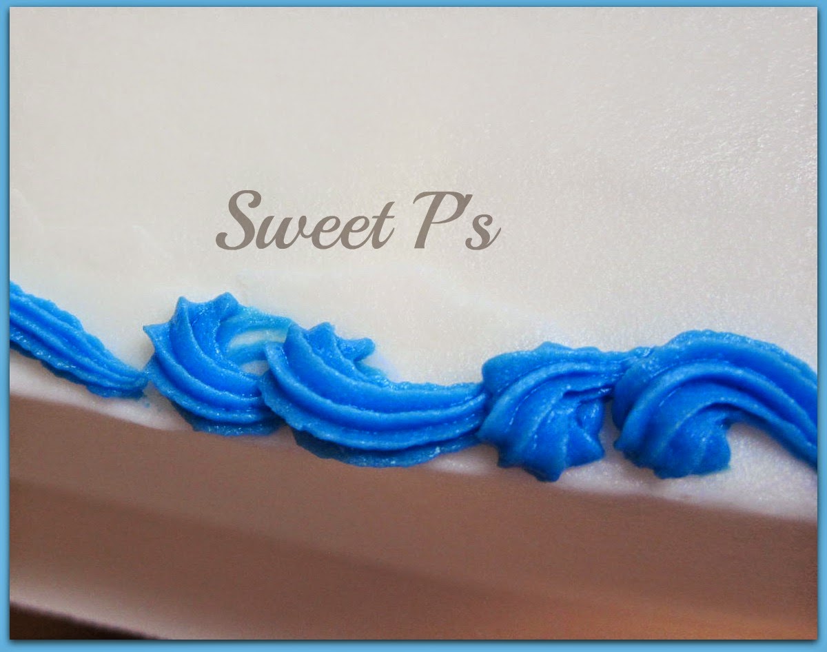Simple Buttercream Borders | Sweet P's Cake Decorating & Baking Blog