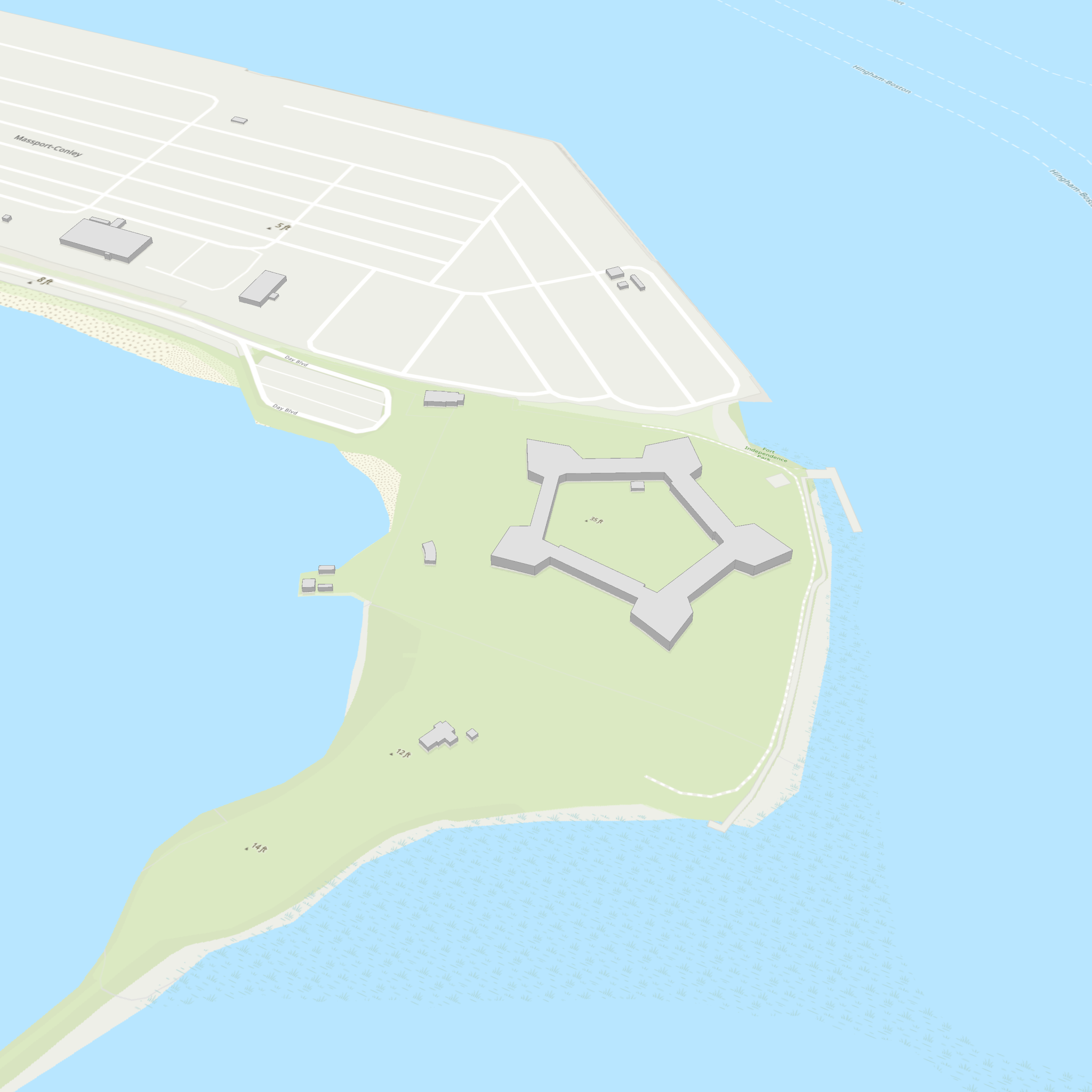 Boston: The Castle (Fort Independence)