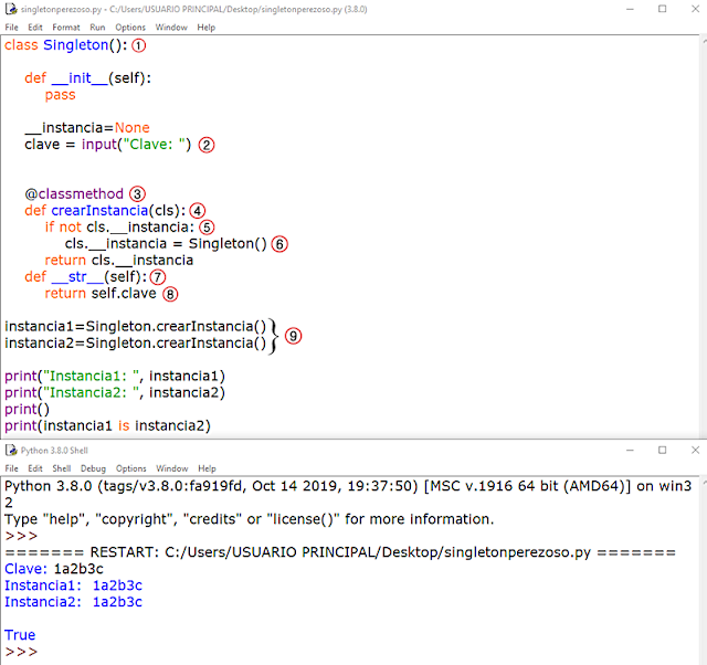 APRENDER A PROGRAMAR CON PYTHON: PATRÓN SINGLETON