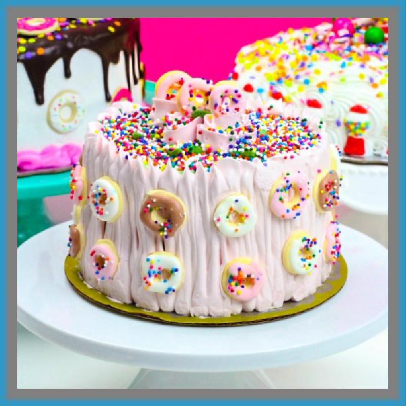 Grandma's Craft And Cooking Corner: Mini Donut Cake