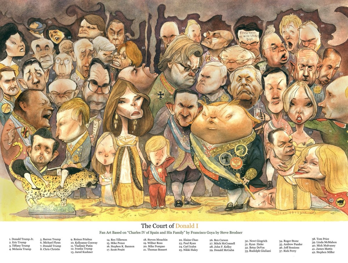 Vetustideces: CLIPDA CCCLIX: 'La familia de Carlos IV' por Goya