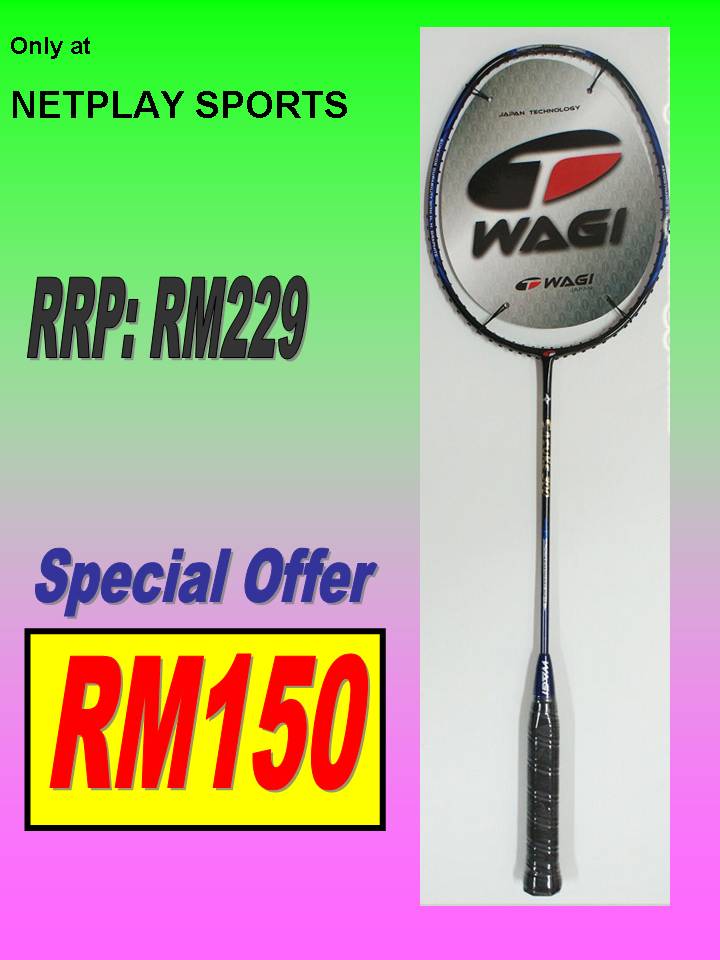 NETPLAY SPORTS: WAGI BADMINTON RACKET