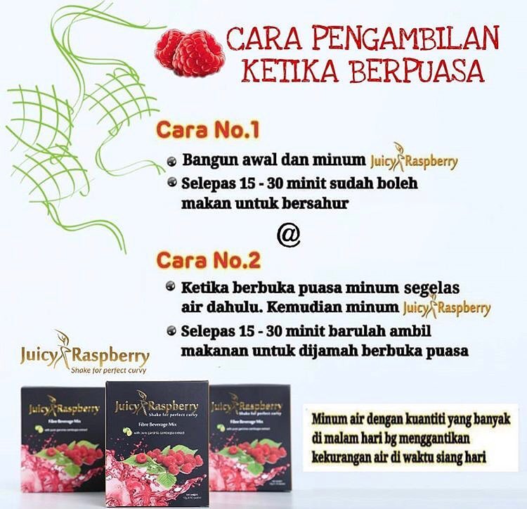 Chakra Mega: JUICY RASPBERRY (JR) : JUS KURUS PALING BERKESAN