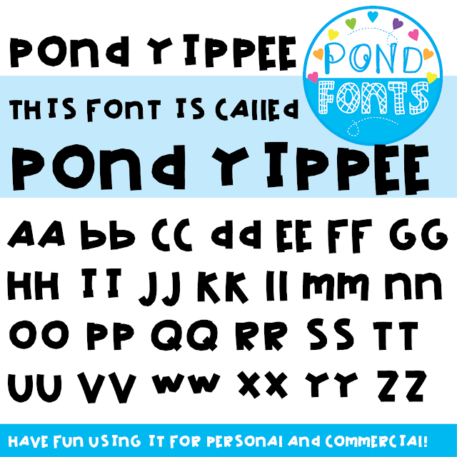 Pond Font Updates | From the Pond