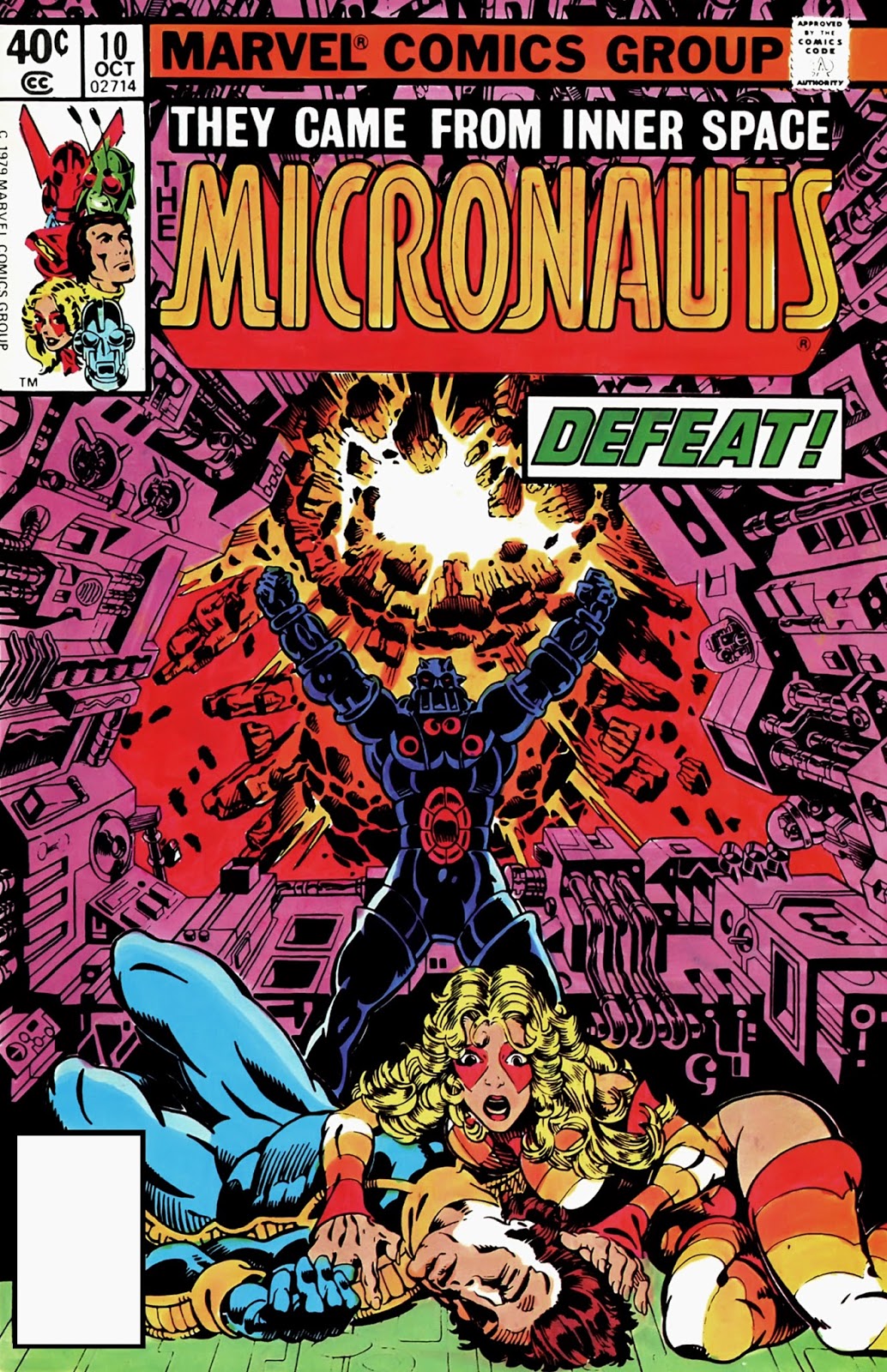 Marvel Comics of the 1980s: 1979-1980 - Micronauts #7-12