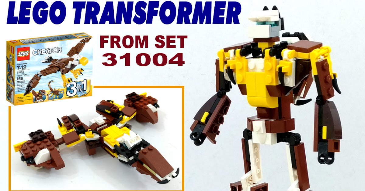 Alanyuppie's LEGO Transformers: Instructions for LEGO Transformer using ...