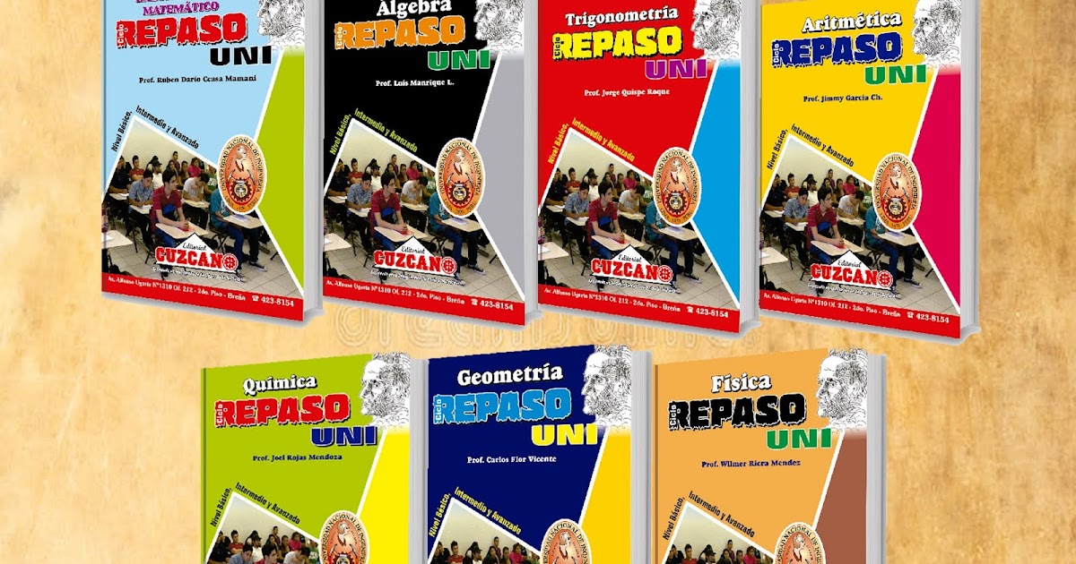 Libros Académicos en PDF: COLECCION REPASO - UNI