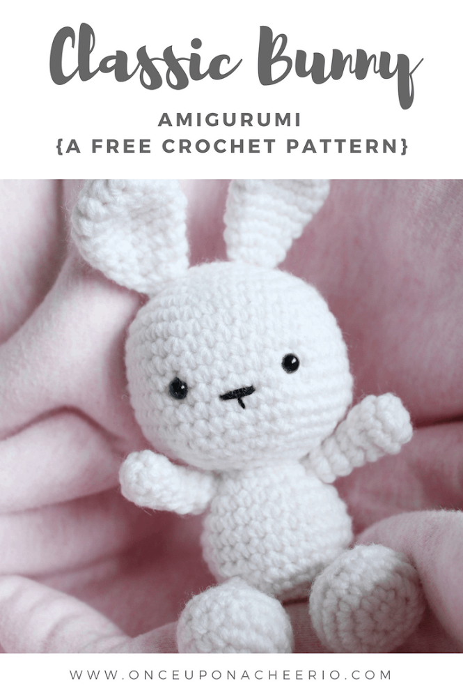 Classic Amigurumi Bunny Crochet Pattern