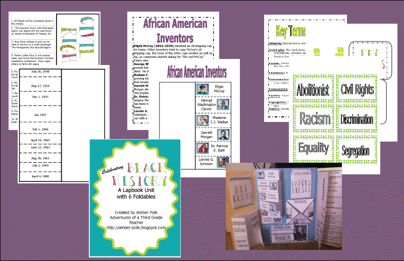 Me And MY Third Grade Gang: Celebrating Black History Month