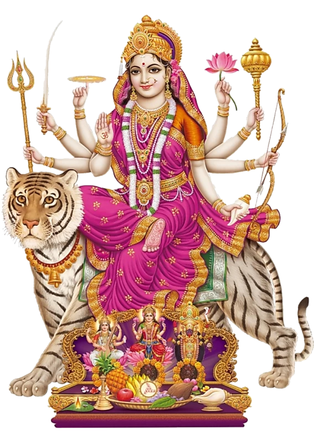 Durga ji PNG image