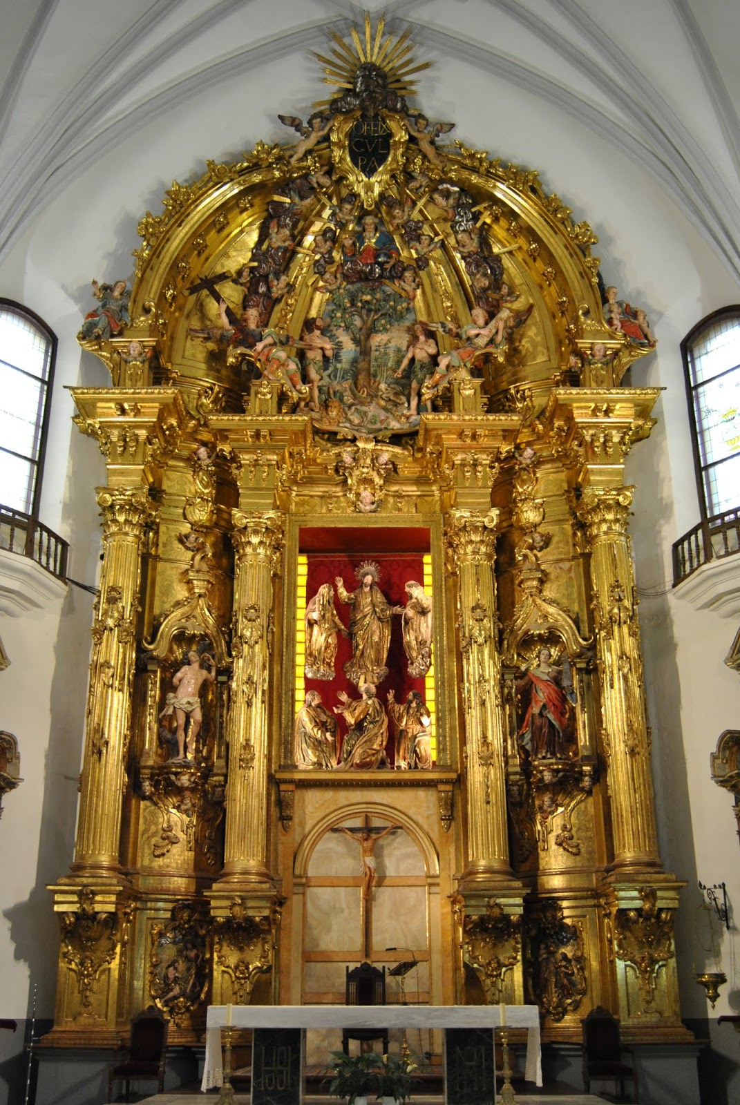 Arte en Valladolid: EL RETABLO BARROCO EN VALLADOLID ENTRE 1650-1750