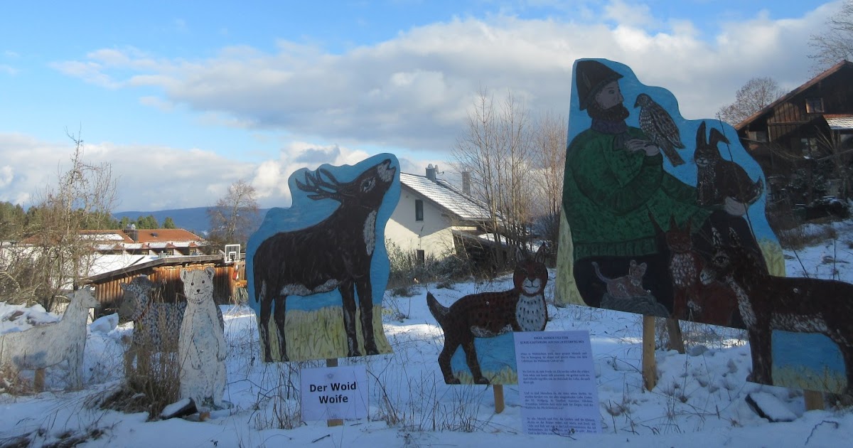 Dorikult: Der Woid Woife auf dem Lichterweg