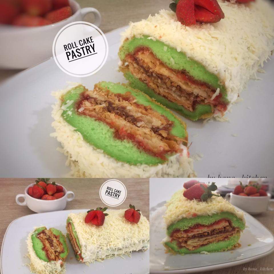 Resep dan Cara Membuat Roll Cake Pastry by Hana Adzkiya | Murah - Mudah ...