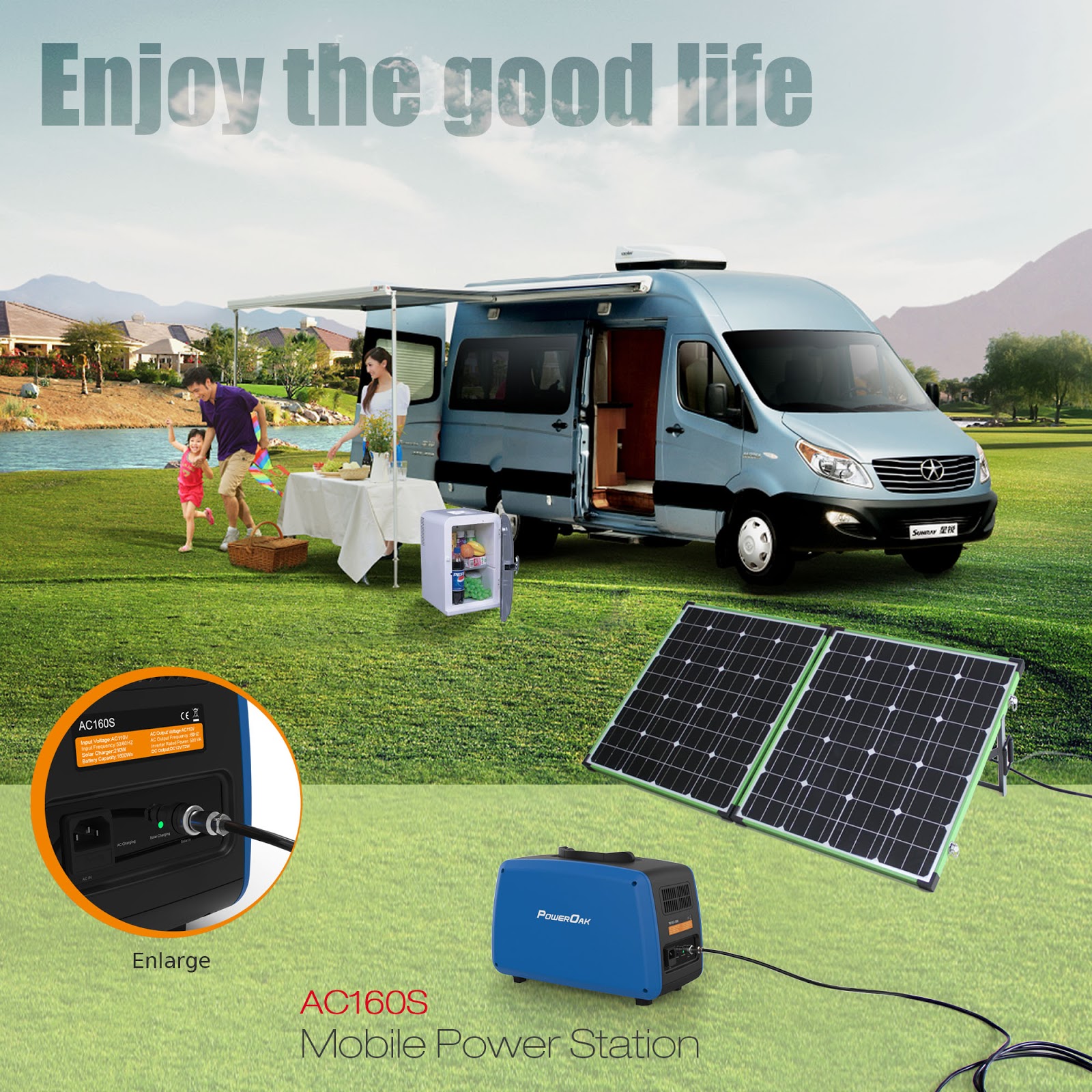 Portable Solar Battery System