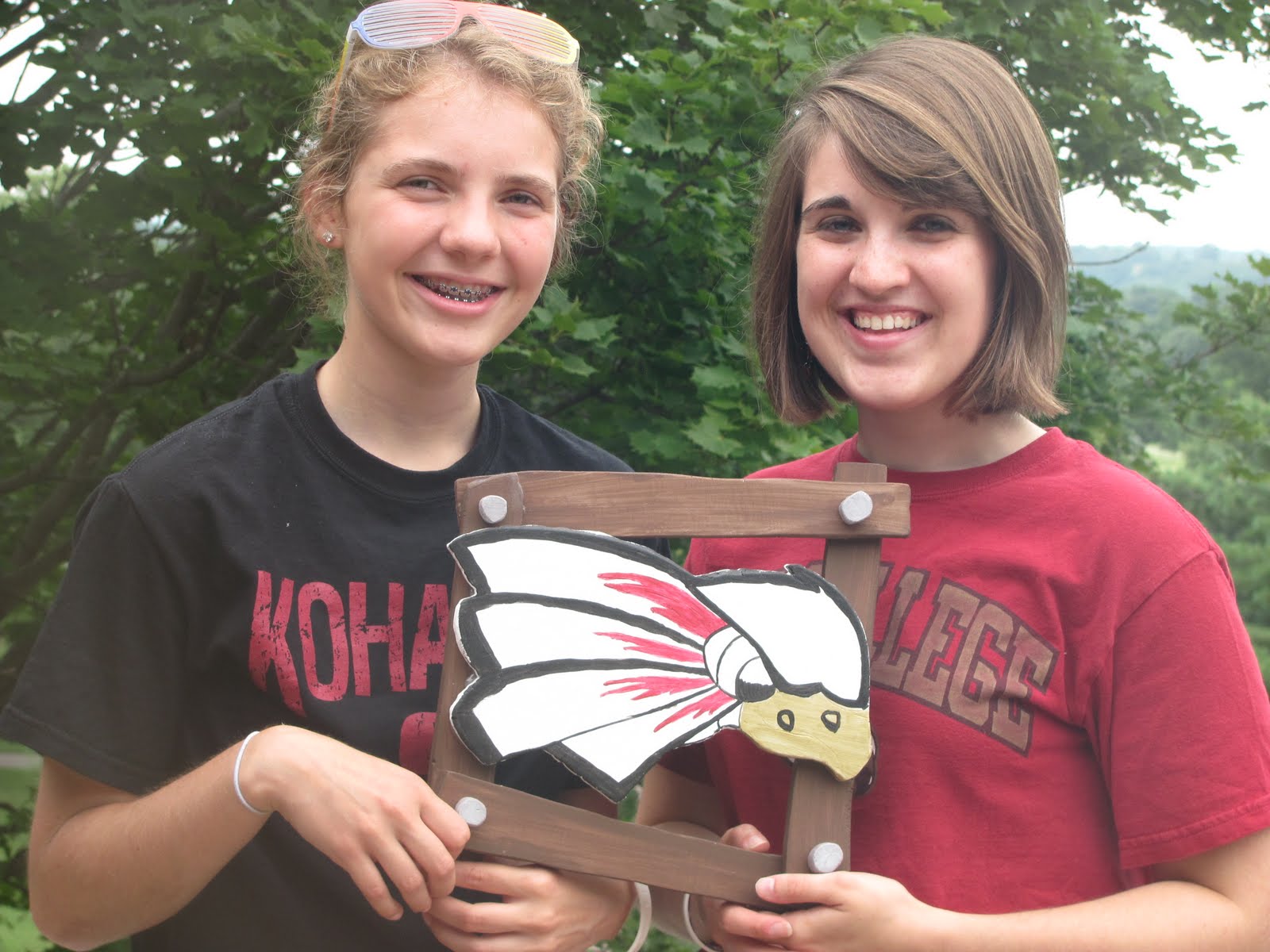 Hailley's Adventure at Coe College: Kohawk Art Work