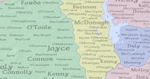 Maps Mania: Where is Your Surname From?