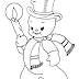 Kids Page: Snowman 243 Coloring Pages
