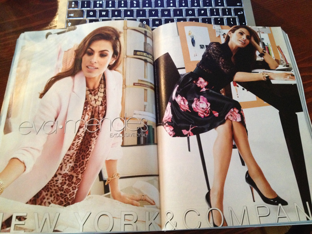 First Look: Actress Eva Mendes designs collection for New York &Co ...