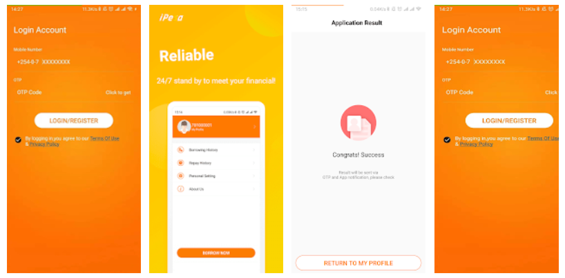 Download iPesa - Easy and Fast Credit Loans to M-PESA Mobile App ...